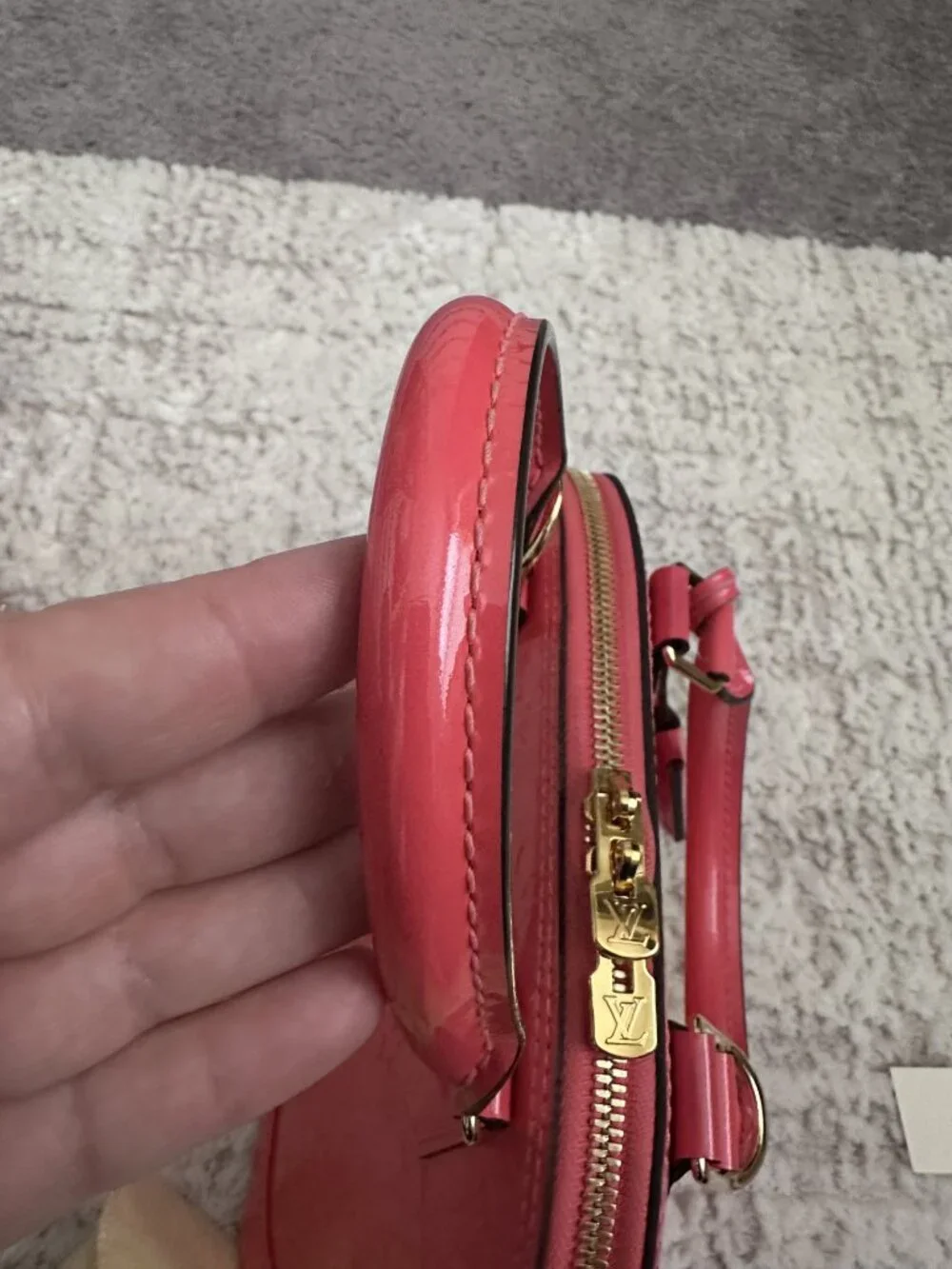 Louis Vuitton | Bags | Louis Vuitton Alma Bb Vernis Leather | Poshmark